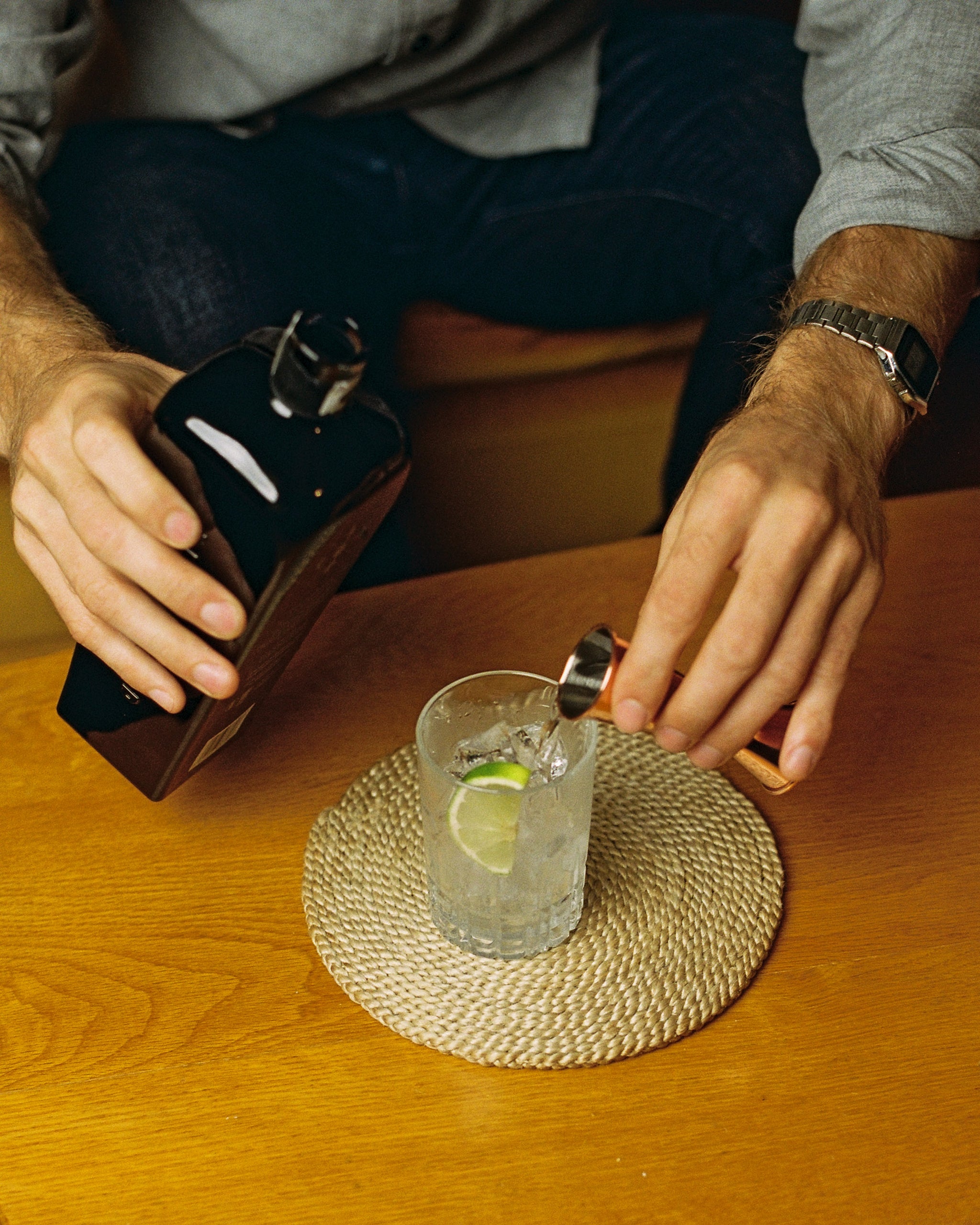 Jumbo Ice Mold x Jigger Set – Scapegrace Distillery